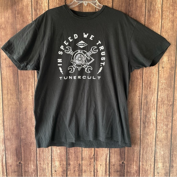 Tuner Cult | Shirts | Tuner Cult In Speed We Trust Graphic Tshirt ...